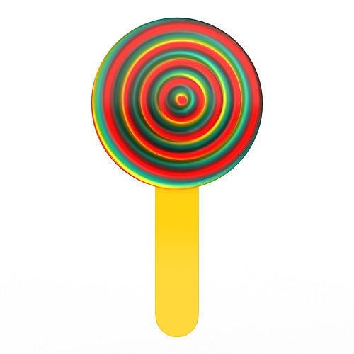 3D model Lollipop Emoji VR / AR / low-poly | CGTrader