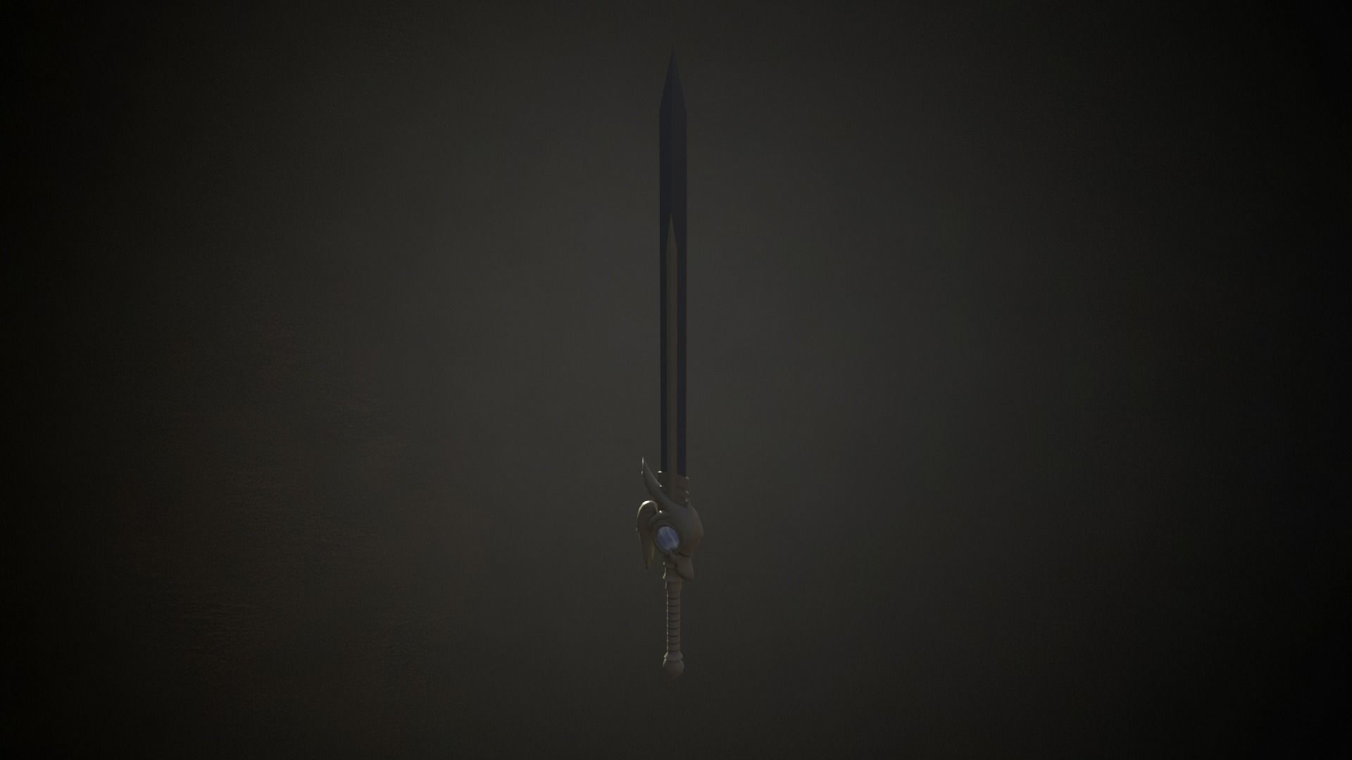 3D model One handed elven sword roblox ready VR / AR / low-poly | CGTrader