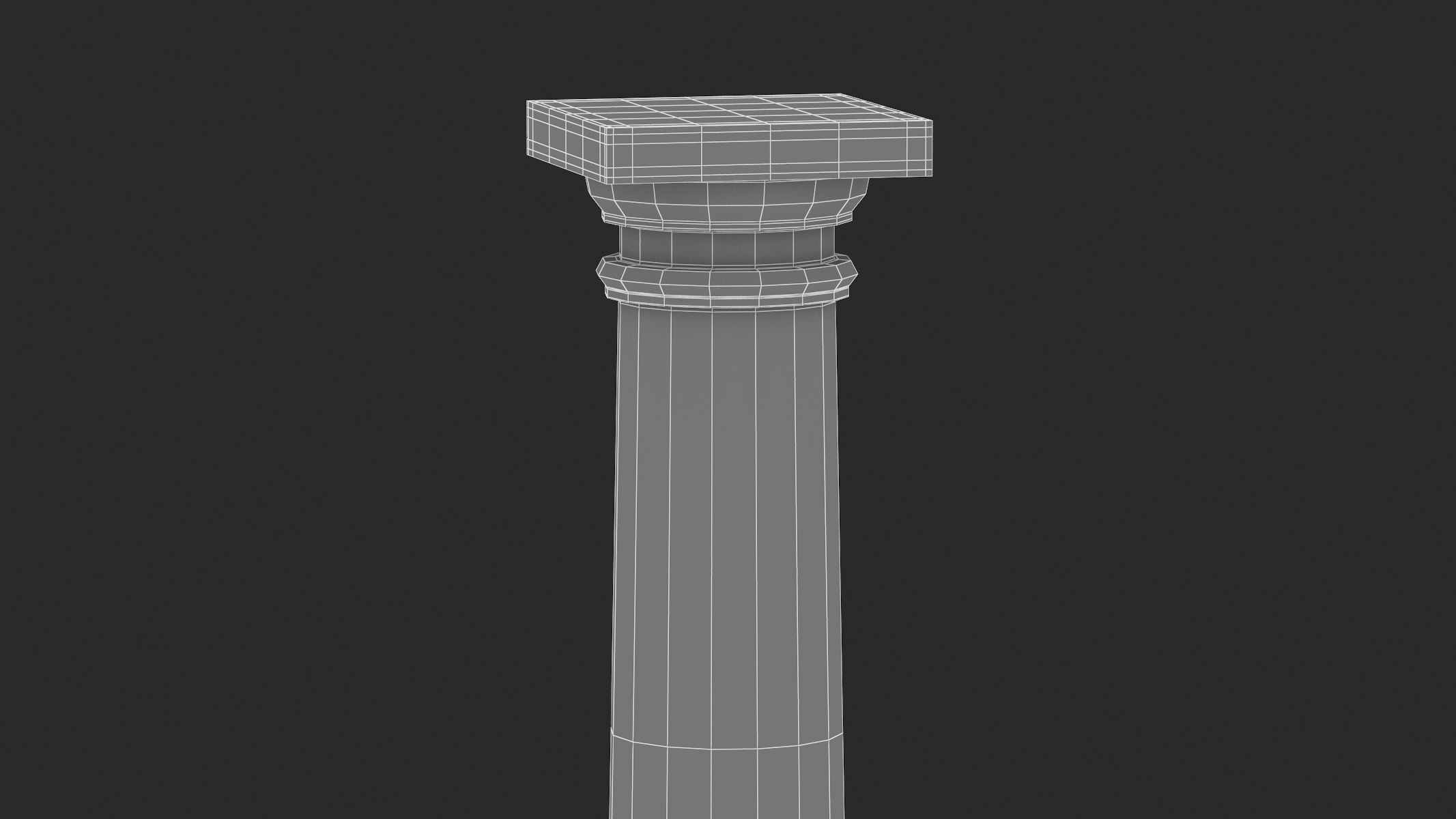 Tuscan Column 3D model | CGTrader