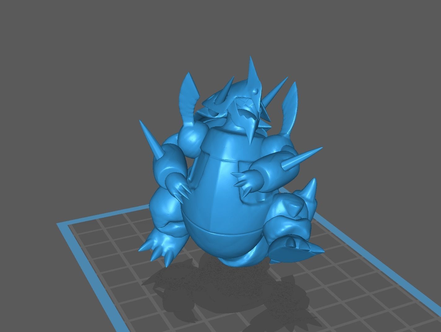 Mega Aggron pokemon 3D print model 3D model 3D printable | CGTrader