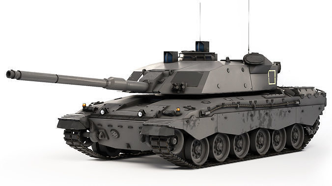 Tank Challenger 3 2022 3D model | CGTrader