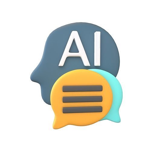 3D model AI Icon v1 001 VR / AR / low-poly | CGTrader