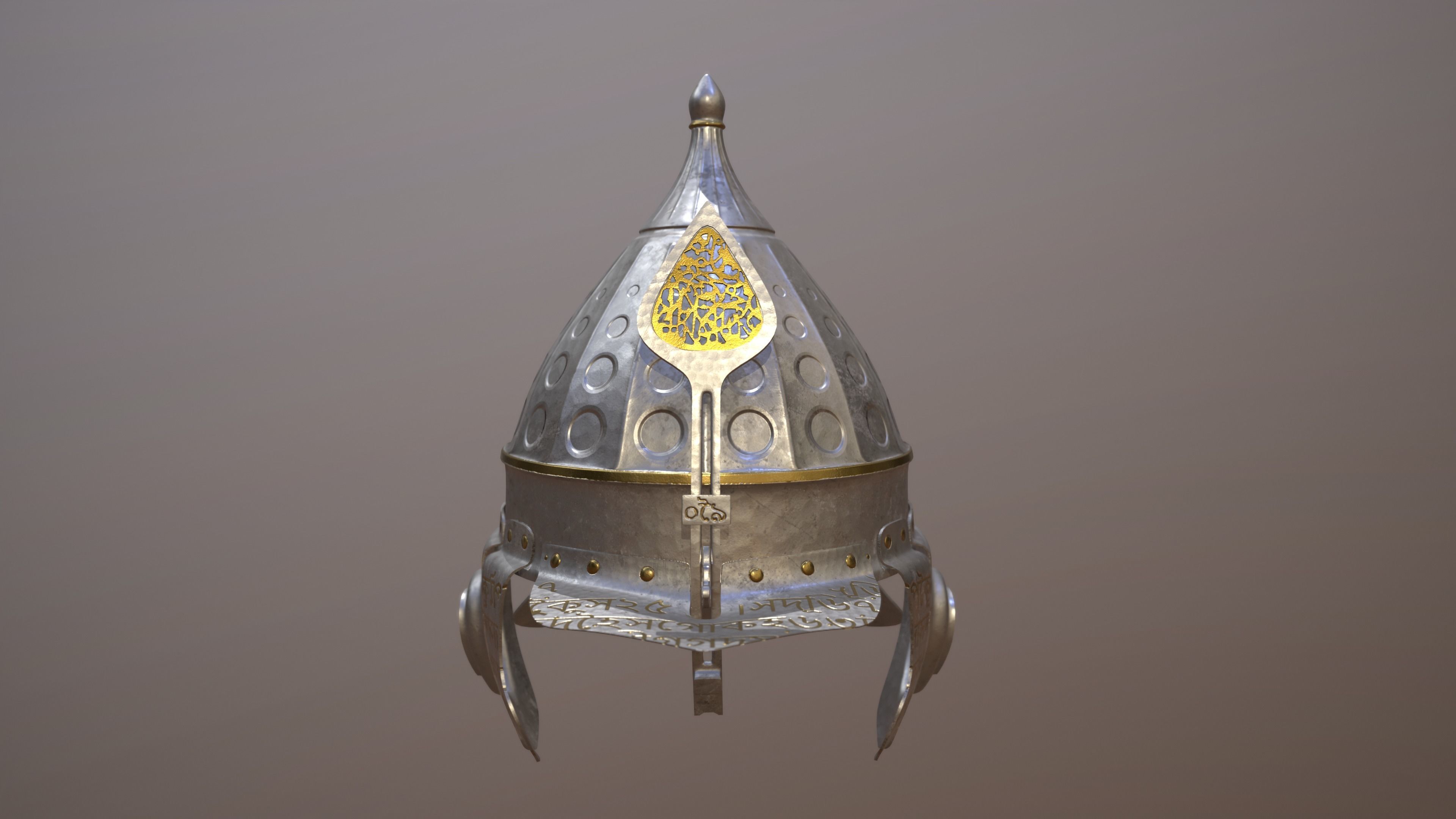 Turkish Medieval Helmet 3D model | CGTrader