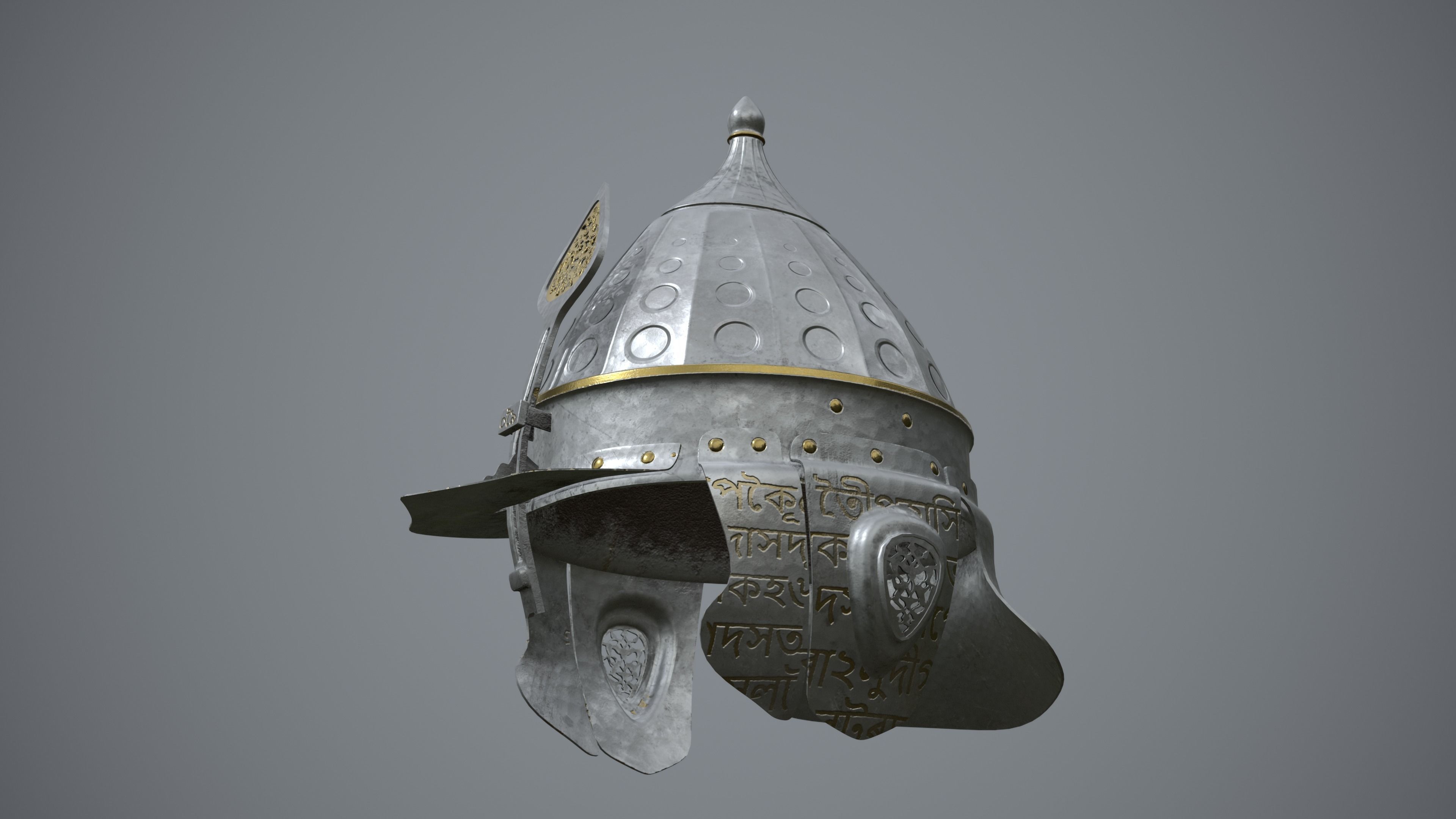 Turkish Medieval Helmet 3D model | CGTrader