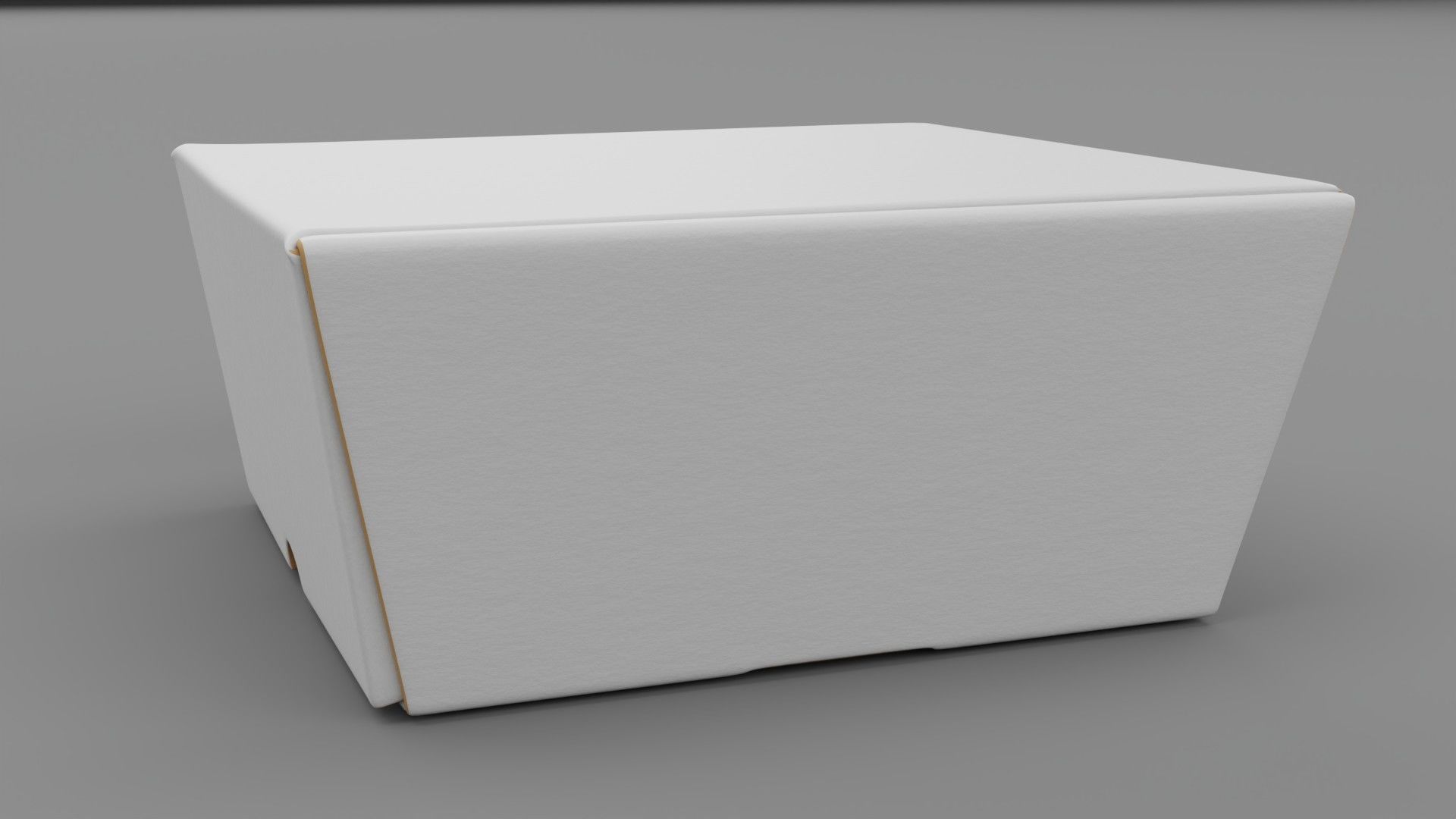 3D model Empty packages burger box 01 VR / AR / low-poly | CGTrader