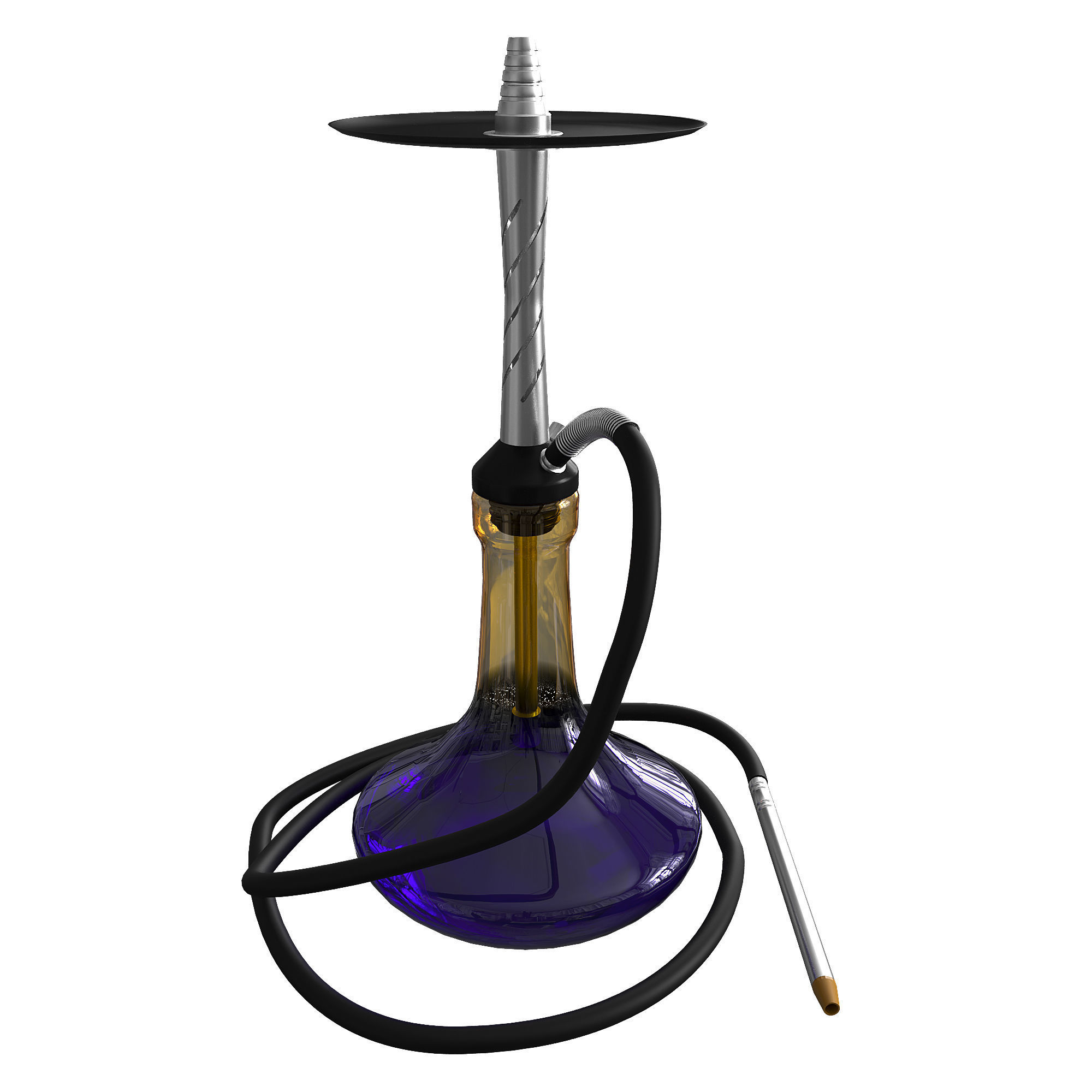 Hookah 3d model 3D model | CGTrader