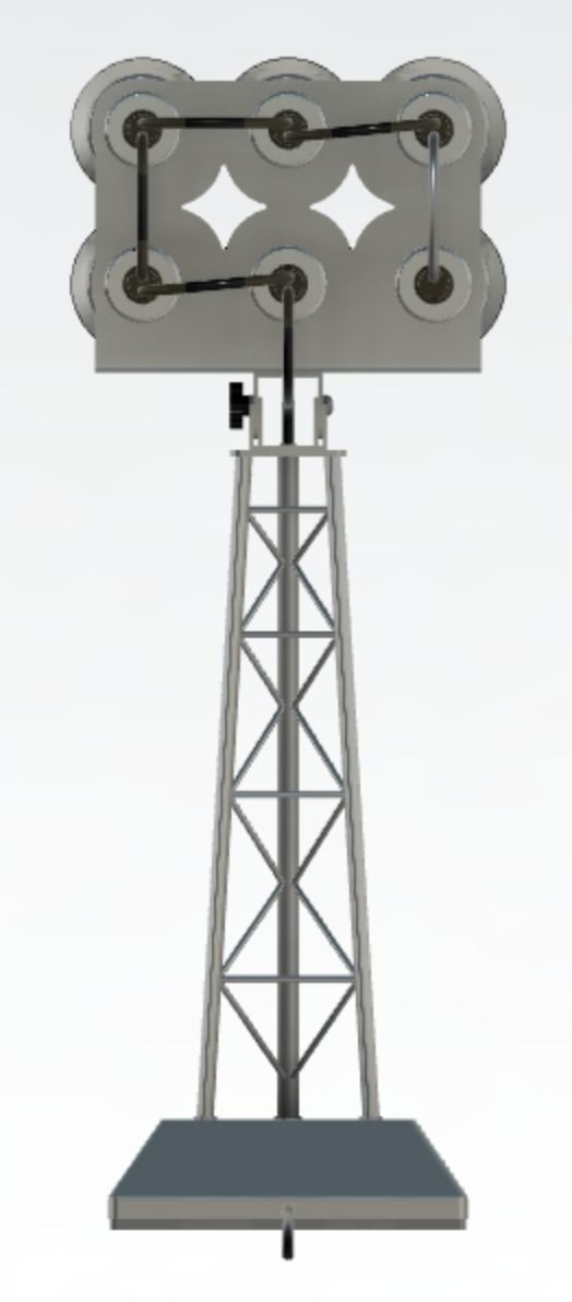 Football Stadium Table Lamp 3D model | CGTrader