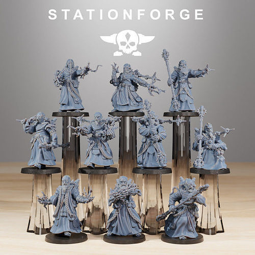 Forager Preachers 3D model 3D printable | CGTrader