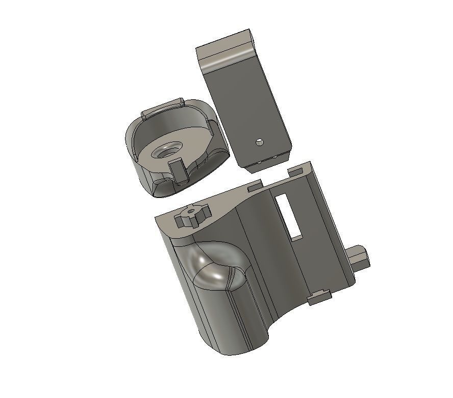 Smart phone camera grip - camera holder 3D model 3D printable | CGTrader