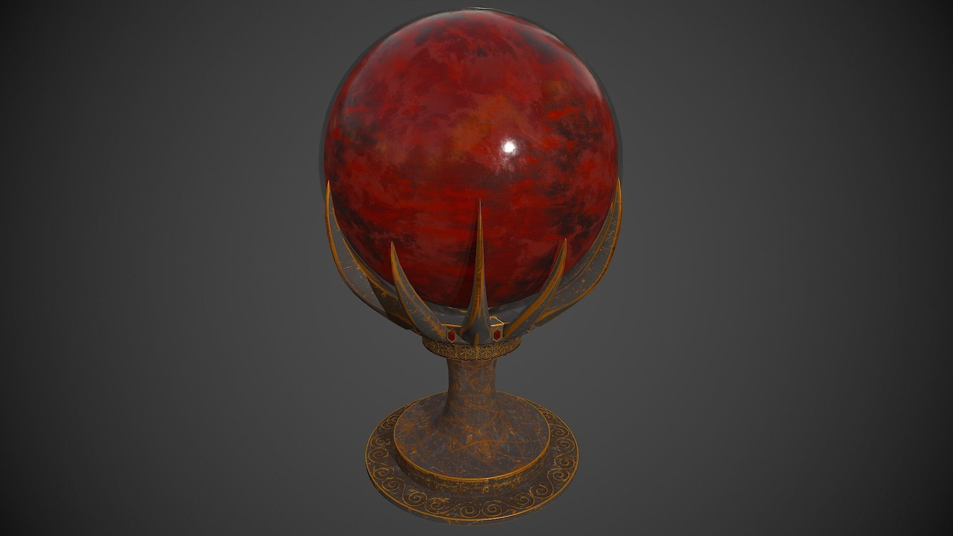 3D model Magic sphere VR / AR / low-poly | CGTrader