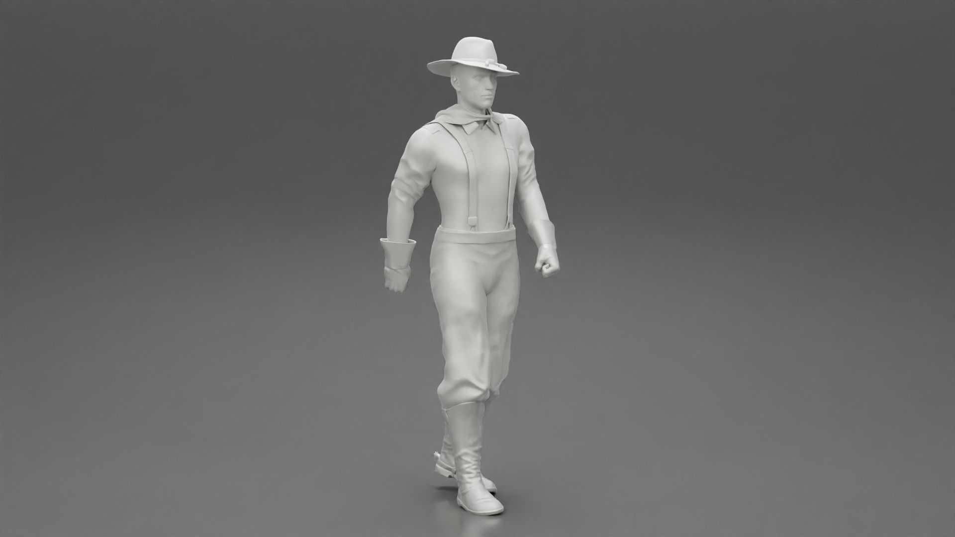 Mexican man walking 3D model 3D printable | CGTrader