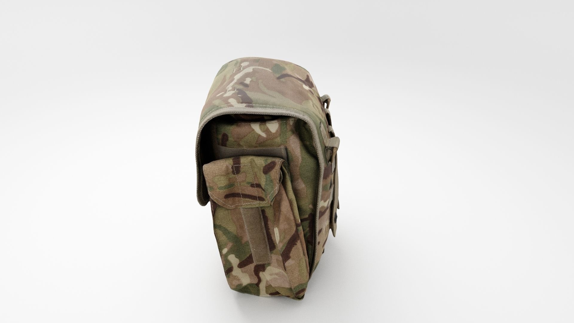 Tactical military field sack or backpack for soldiers 3D model | CGTrader