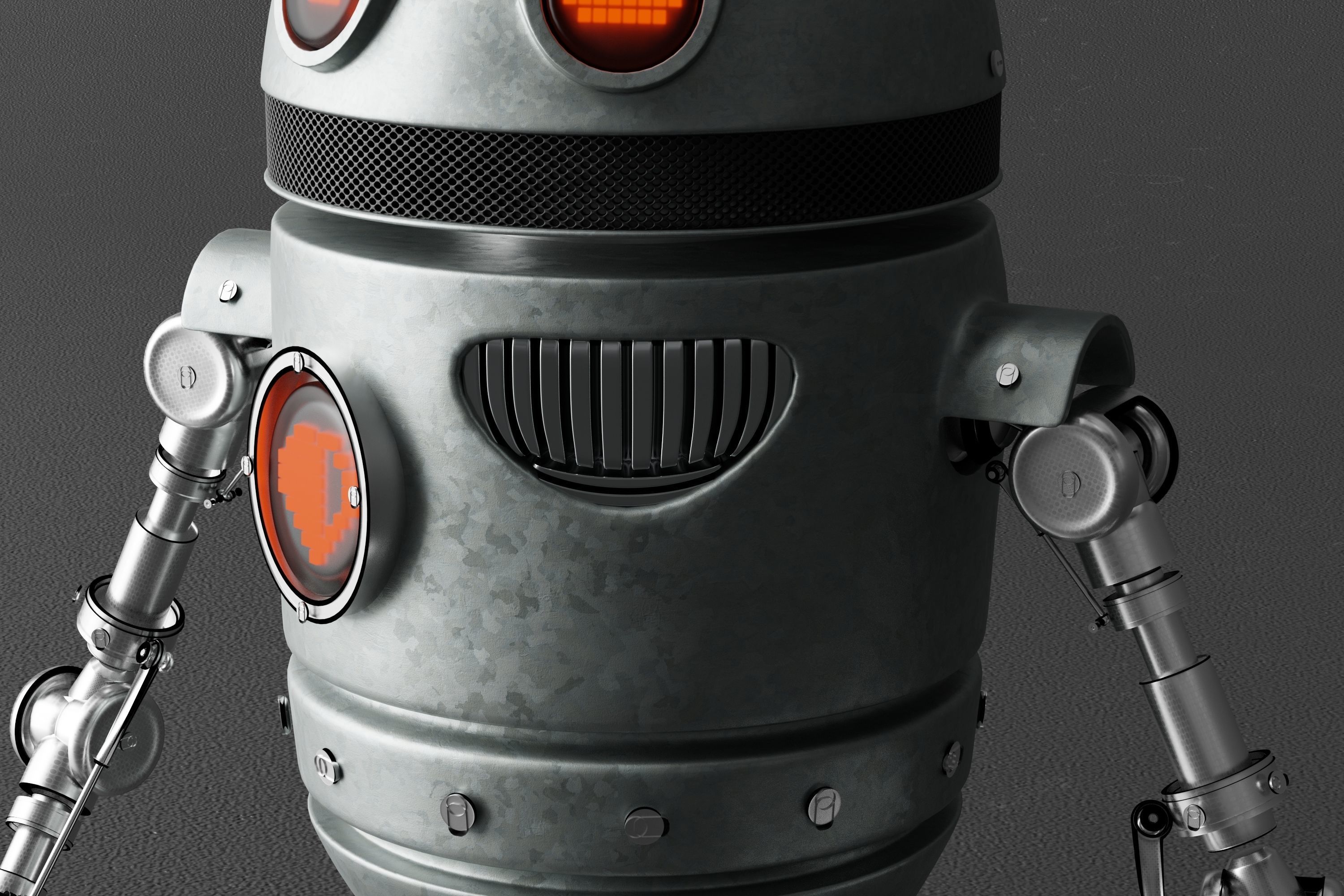 3D model Robot V29 VR / AR / low-poly | CGTrader