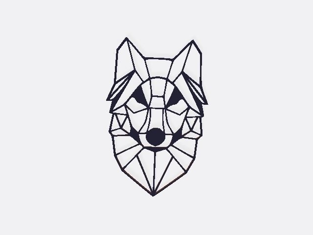 polygon 3d printable wall art 3D model 3D printable | CGTrader