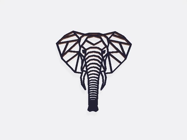 polygon 3d printable wall art 3D model 3D printable | CGTrader