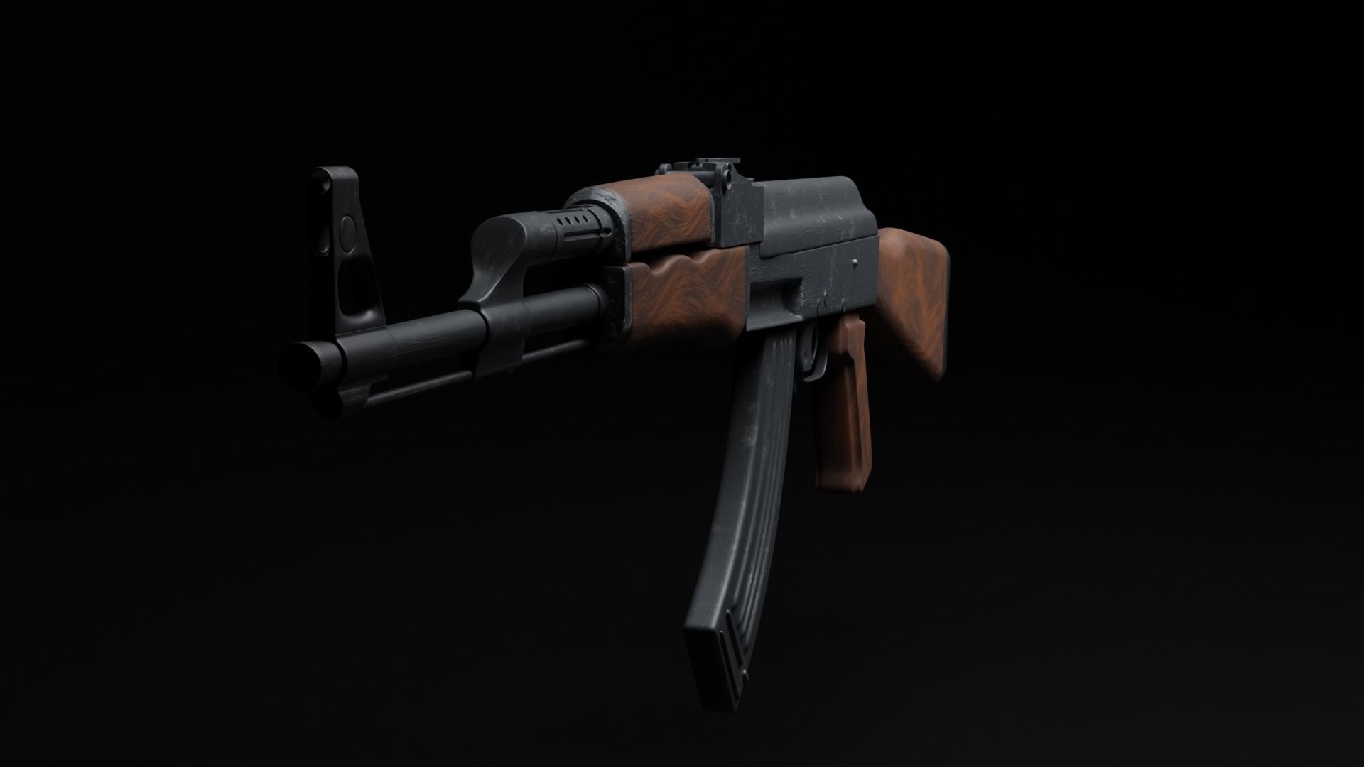 3D model Ak 47 VR / AR / low-poly | CGTrader