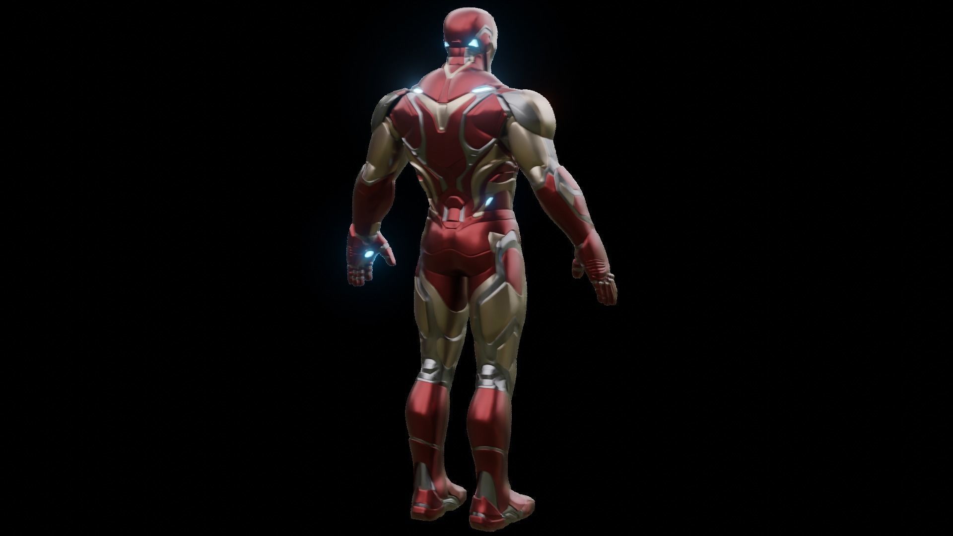 Mark 85 Model with Nanotech system 3D model rigged | CGTrader