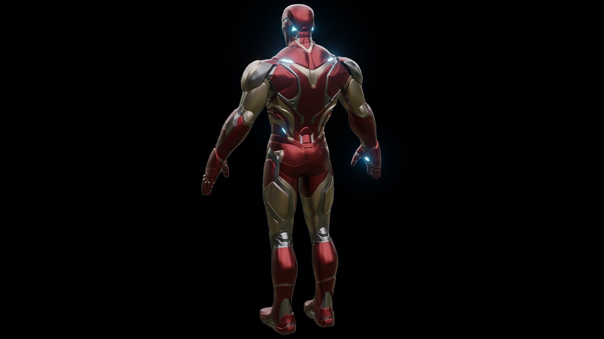 Mark 85 Model with Nanotech system 3D model rigged | CGTrader