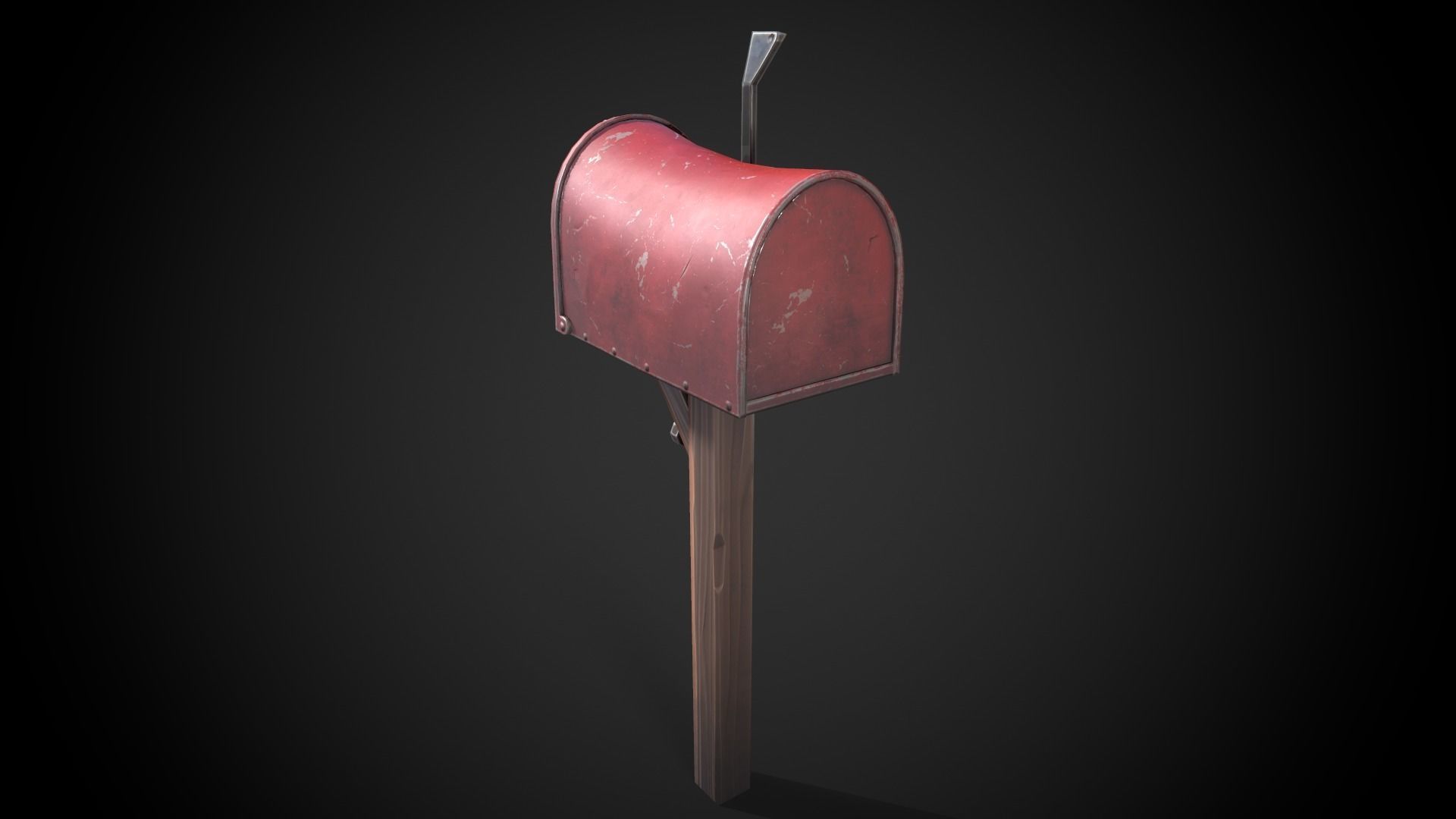 3D model stylized mailbox VR / AR / low-poly | CGTrader