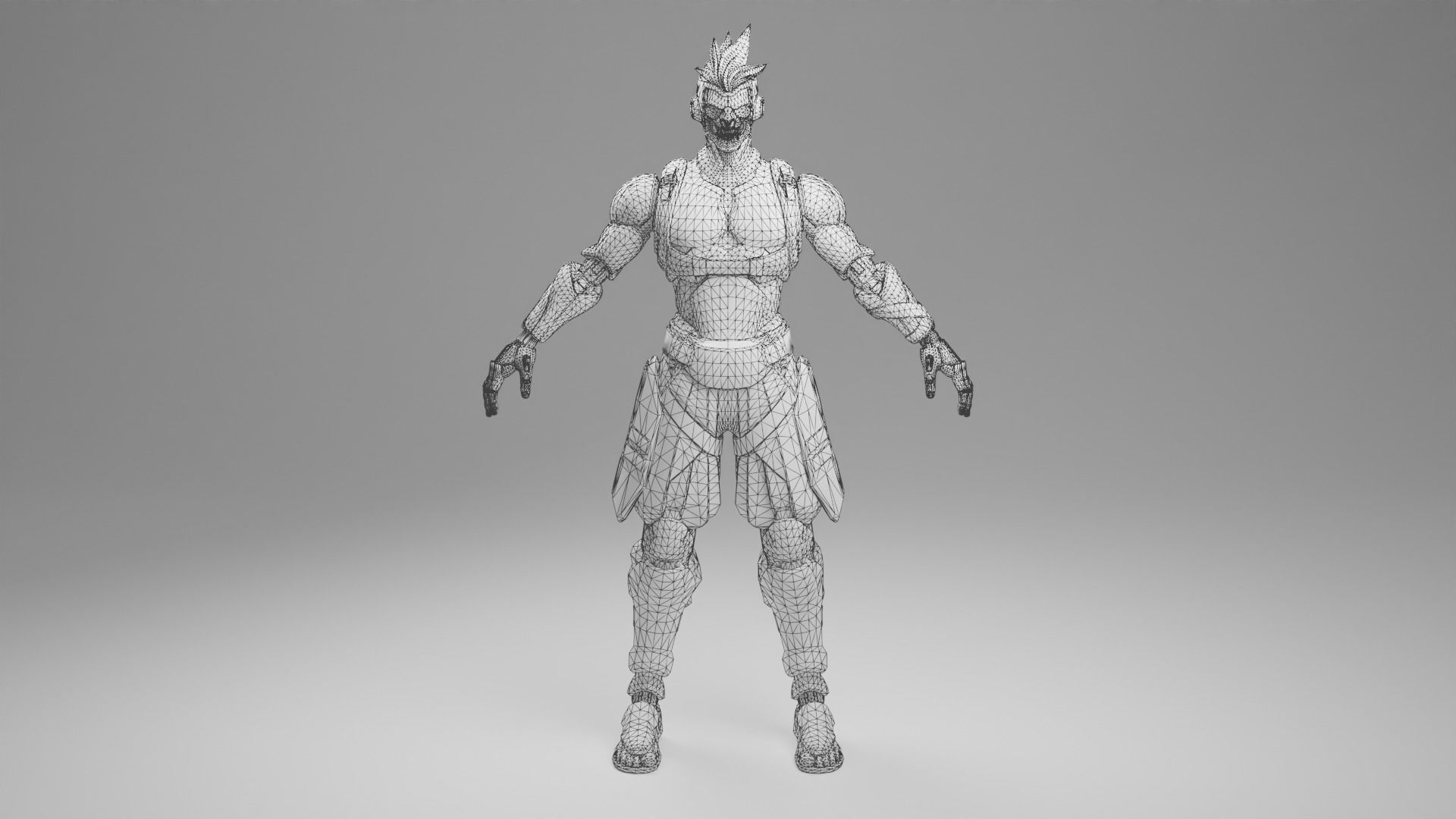 3D model CyberDemon Genji VR / AR / low-poly | CGTrader
