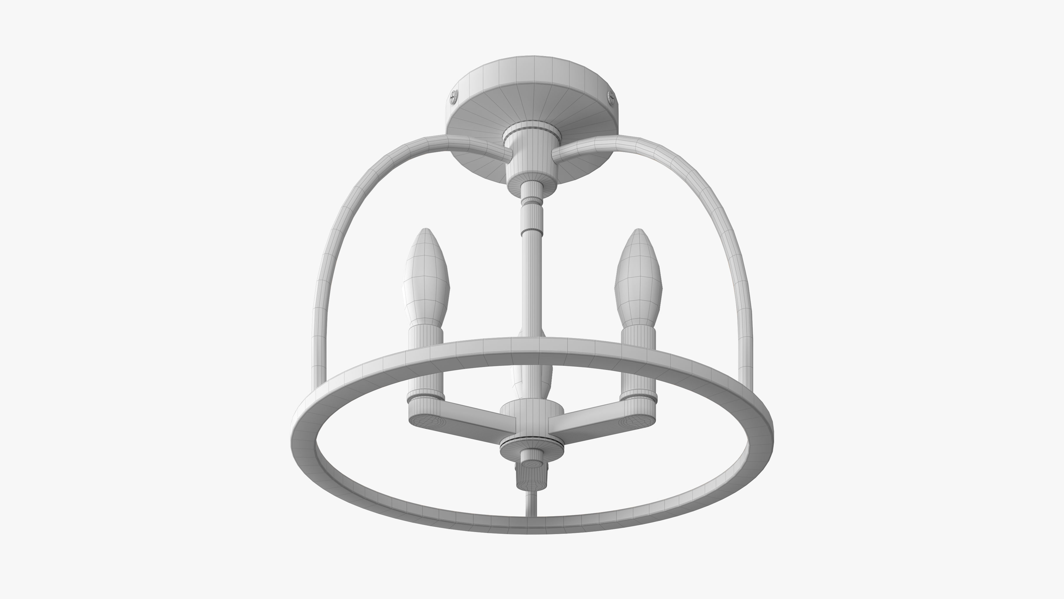 Crystorama Abbott 3D model | CGTrader