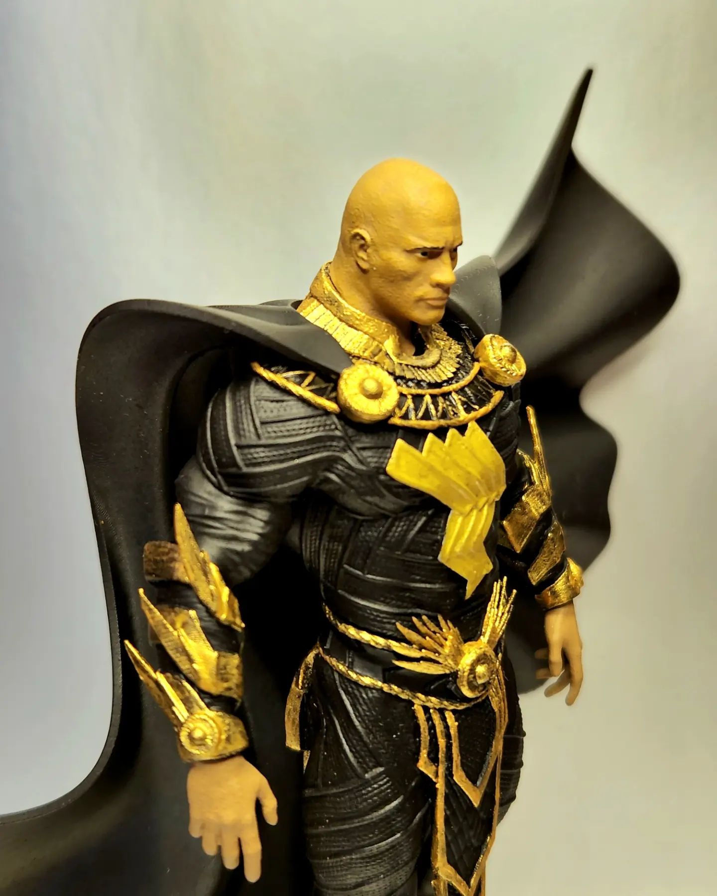 Black Adam Solid 3D Model Ready to Print STL 3D model 3D printable ...