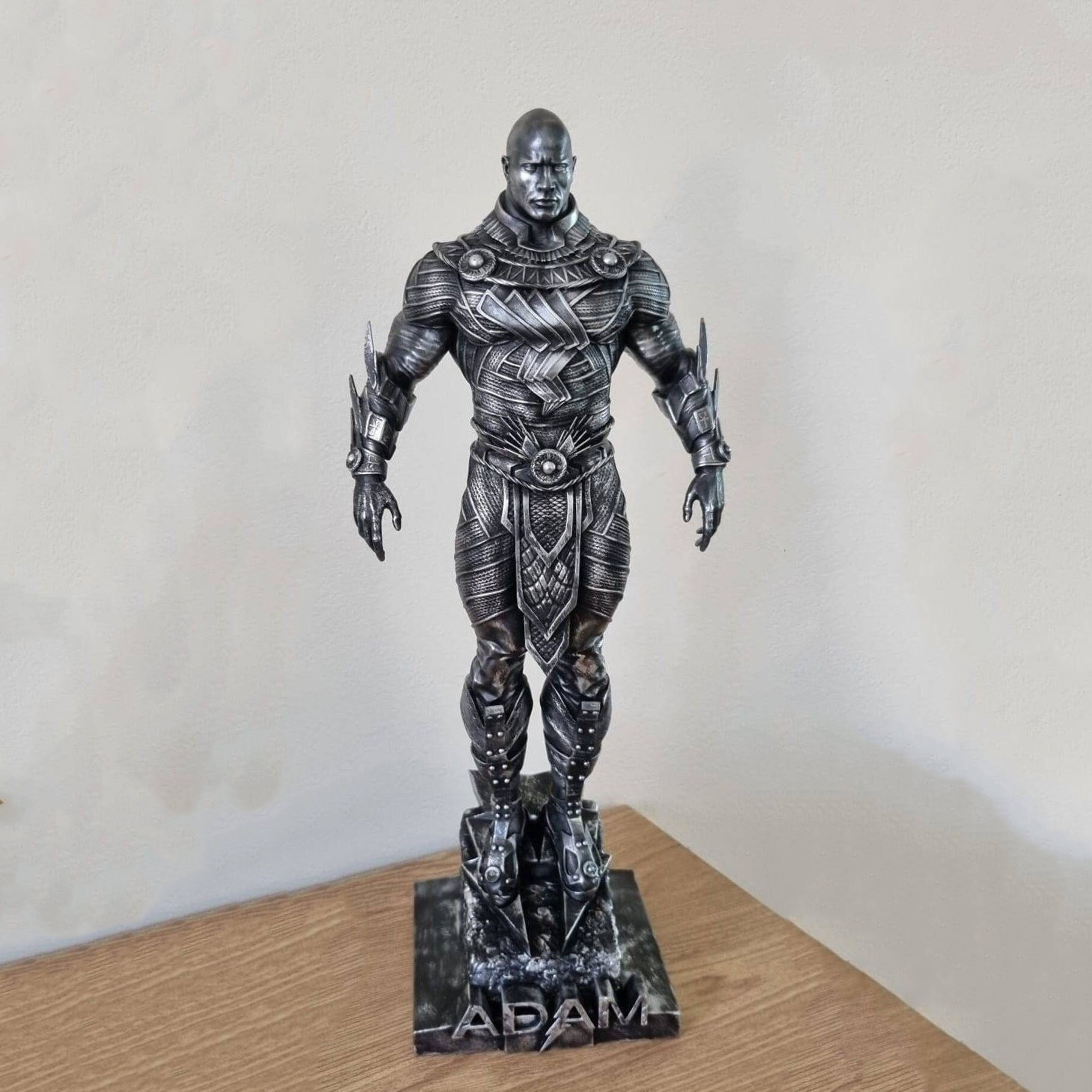Black Adam Solid 3D Model Ready to Print STL 3D model 3D printable ...