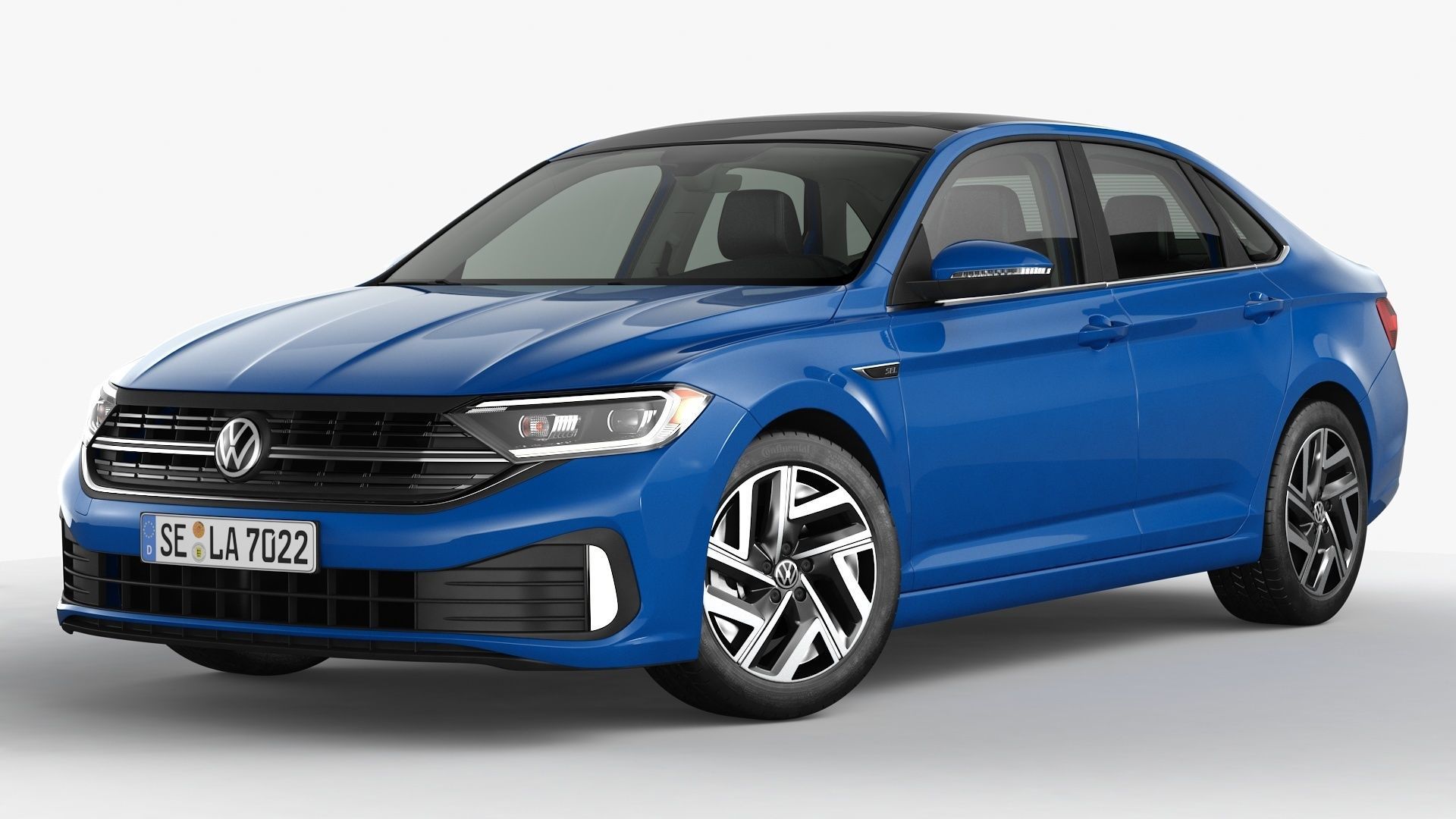 Volkswagen Jetta 2022 3D model | CGTrader