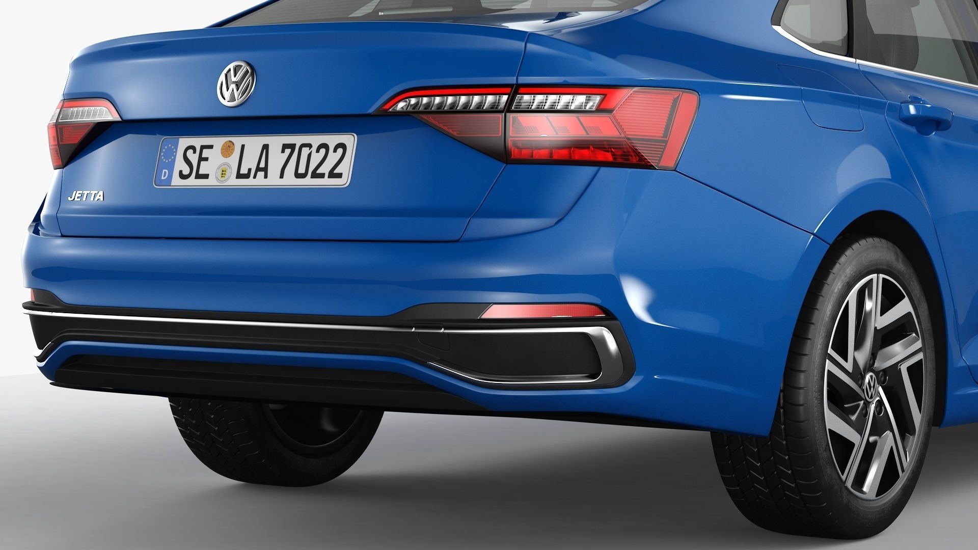 Volkswagen Jetta 2022 3D model | CGTrader