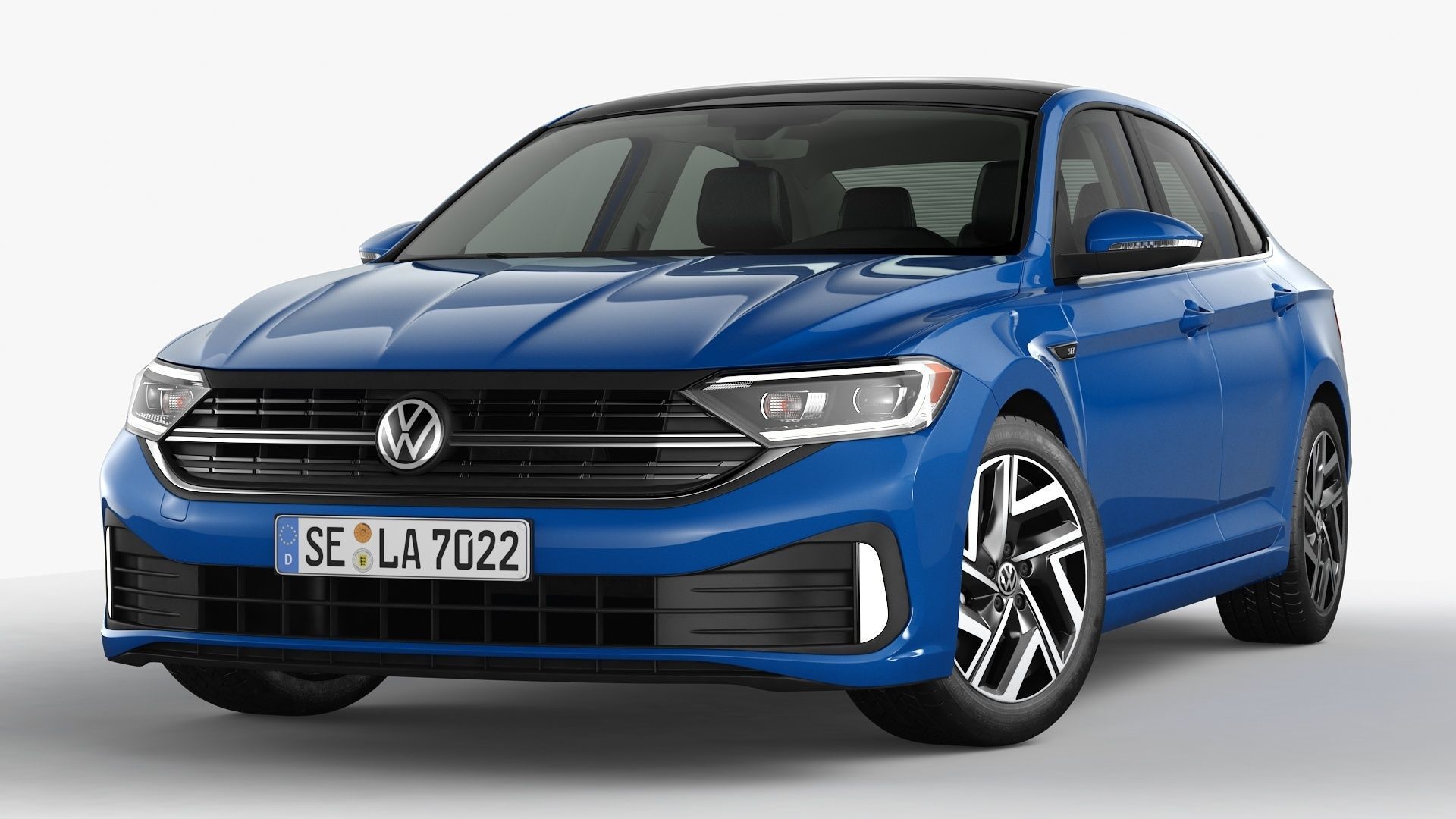 Volkswagen Jetta 2022 3D model | CGTrader