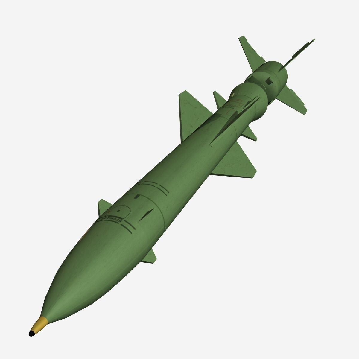 CSS-8 Ballitic Missile 3D model | CGTrader