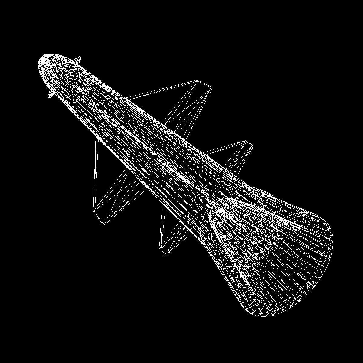 CSS-8 Ballitic Missile 3D model | CGTrader