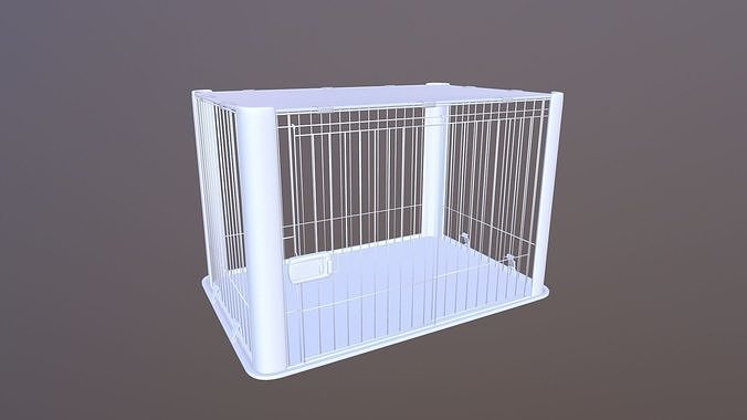 Dog Cage 3D model | CGTrader