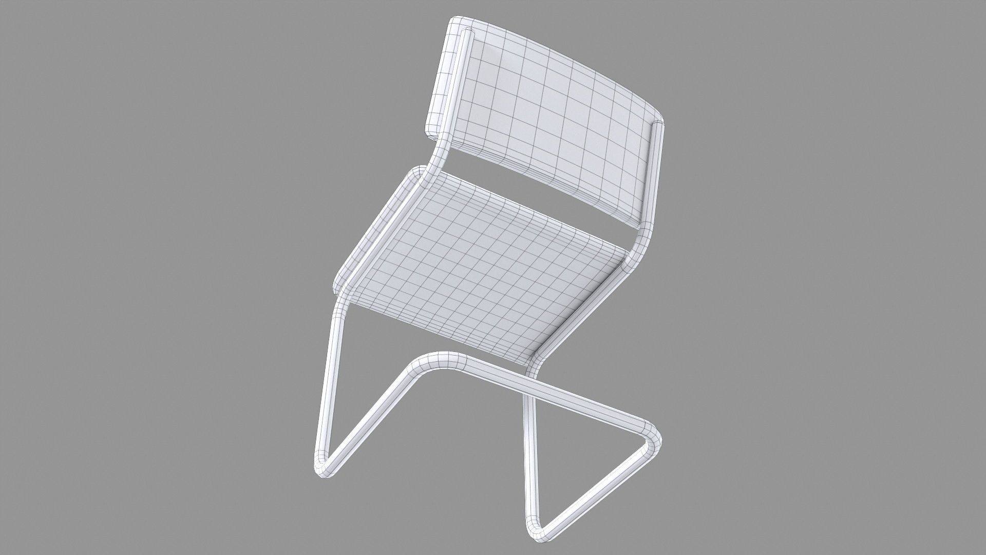 3D model Side Chair - Classroom Student Chair VR / AR / low-poly | CGTrader