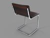 3D model Side Chair - Classroom Student Chair VR / AR / low-poly | CGTrader