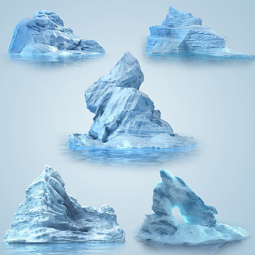 Iceberg Collection 3D model | CGTrader