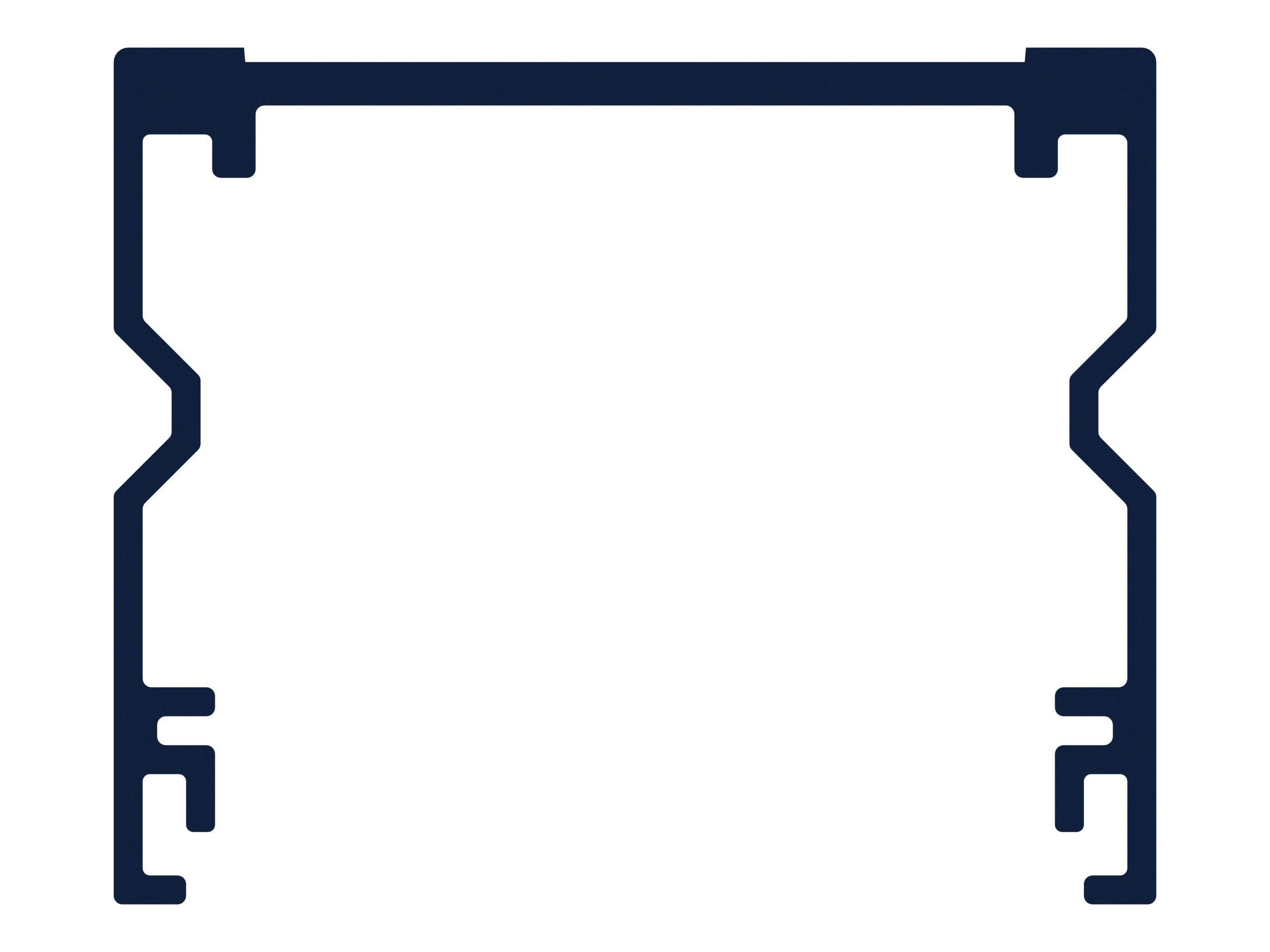 3D model Extruded Aluminium Profile Enclosures Set for e-Compon VR / AR ...
