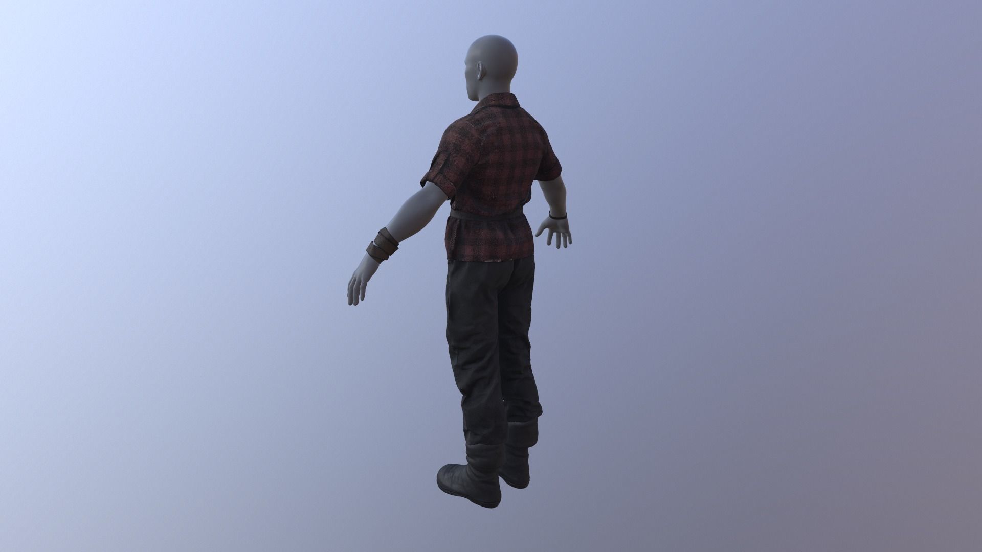 Male Generic Village Outfit 3D model | CGTrader