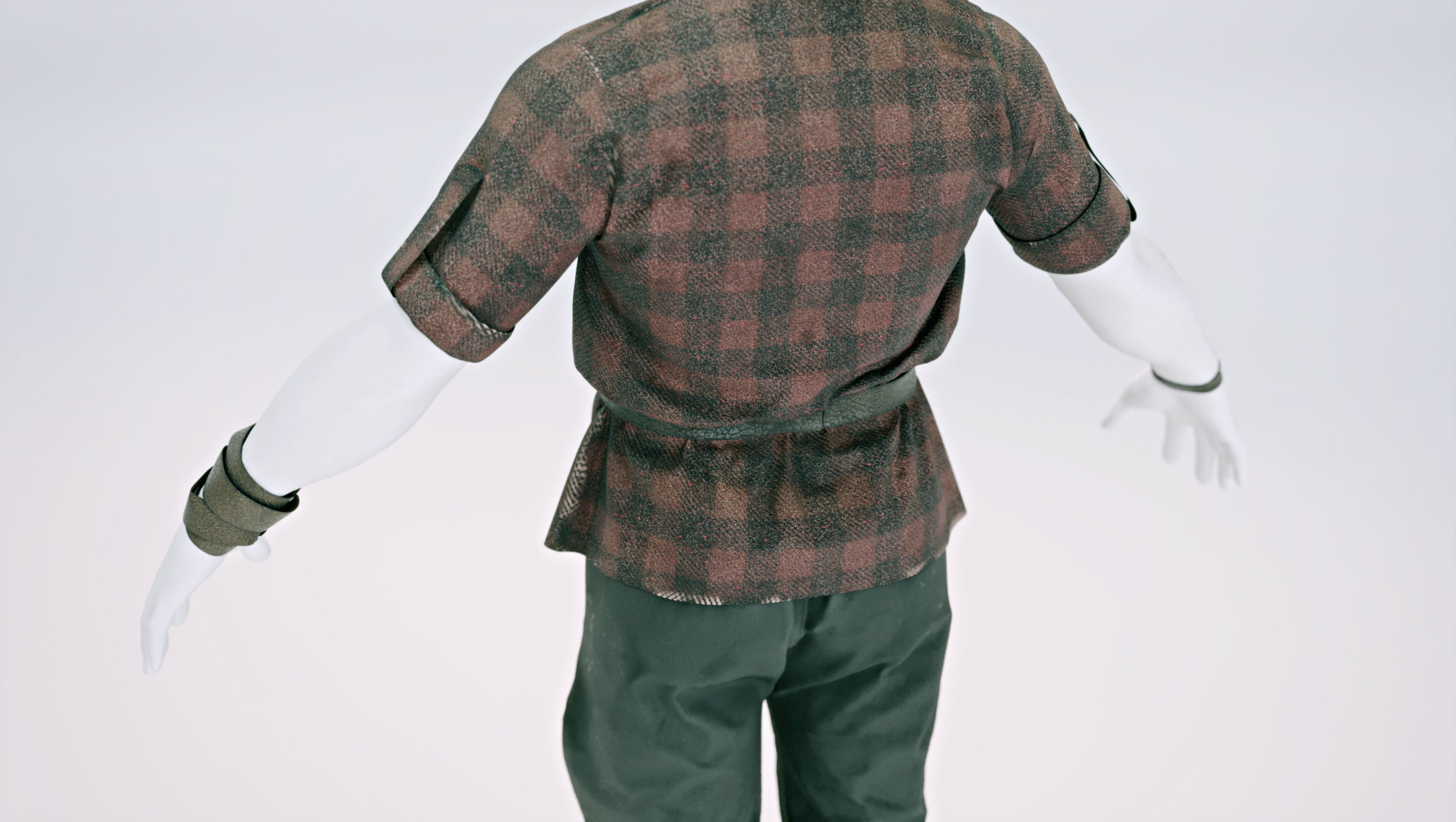 Male Generic Village Outfit 3D model | CGTrader