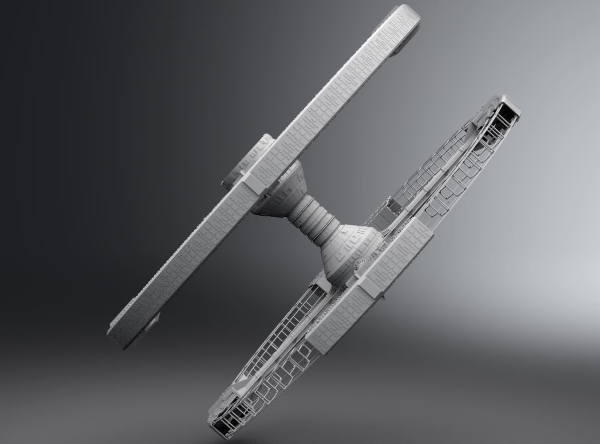 2001 Space Station V Scale model 3D model 3D printable | CGTrader