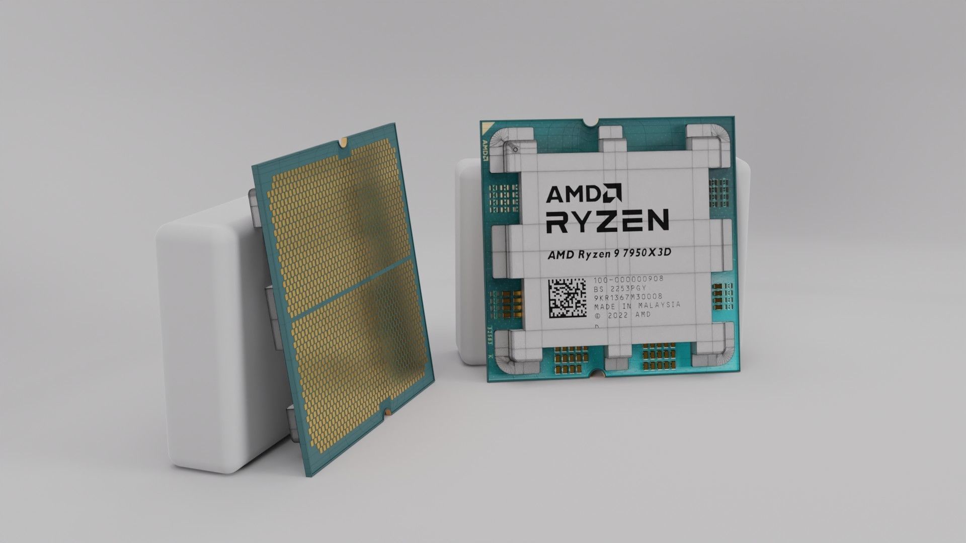 AMD Ryzen 9 7950X3D 3D model | CGTrader