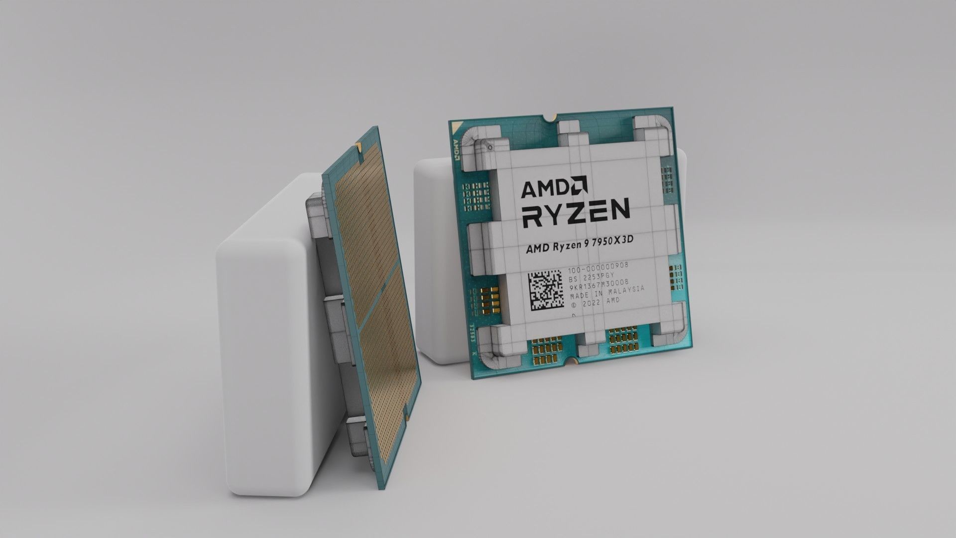 AMD Ryzen 9 7950X3D 3D model | CGTrader