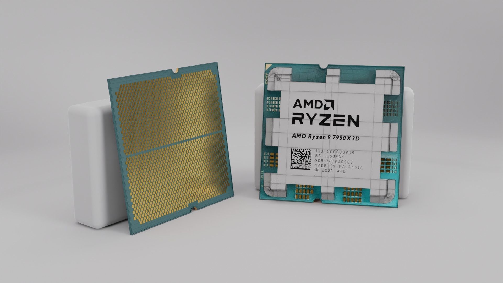 AMD Ryzen 9 7950X3D 3D model | CGTrader