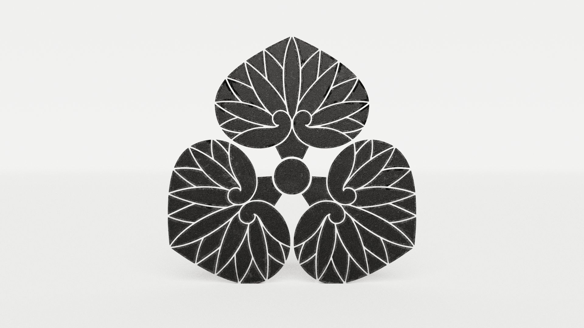 Traditional Japanese Emblems vol1 3D model | CGTrader