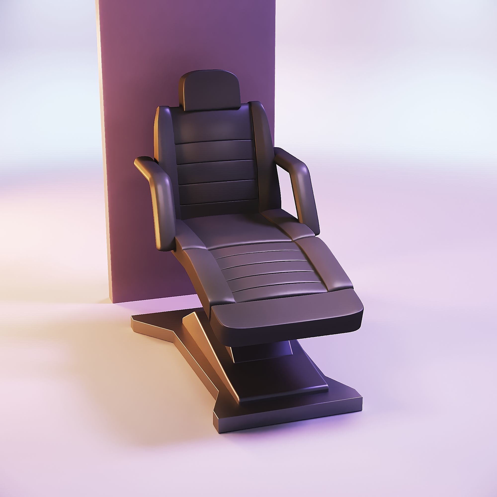 Miniature dollhouse furniture salon chair 3D model 3D printable | CGTrader