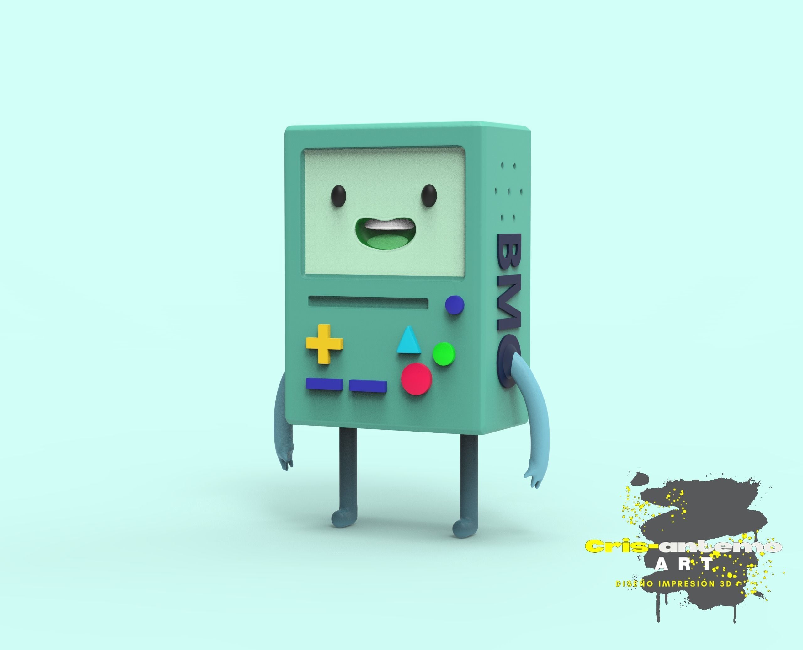 BMO HORA DE AVENTURA 3D model 3D printable | CGTrader
