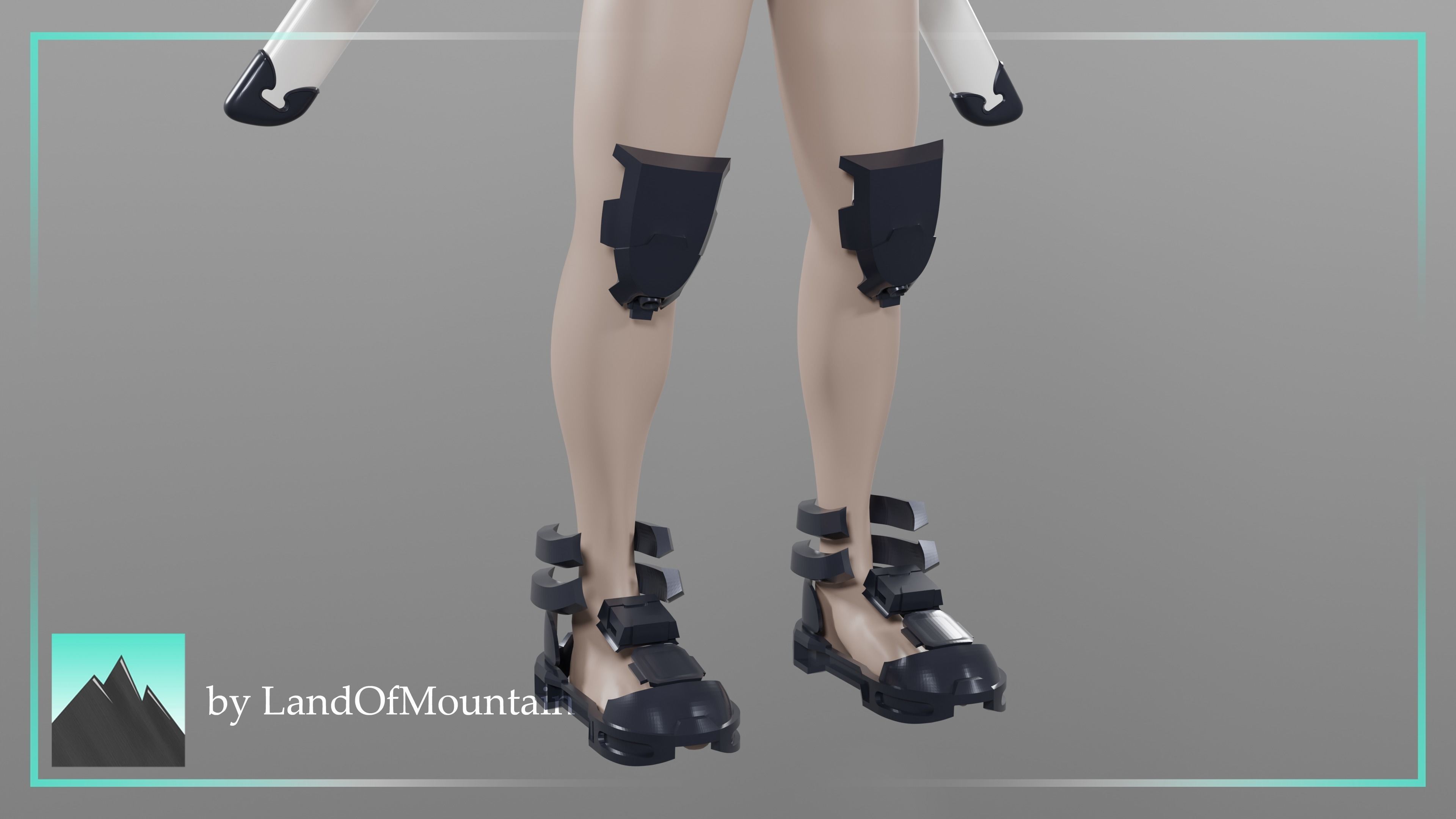 Final Fantasy 7 - Weiss Gunblade and Accessories 3D model 3D printable ...