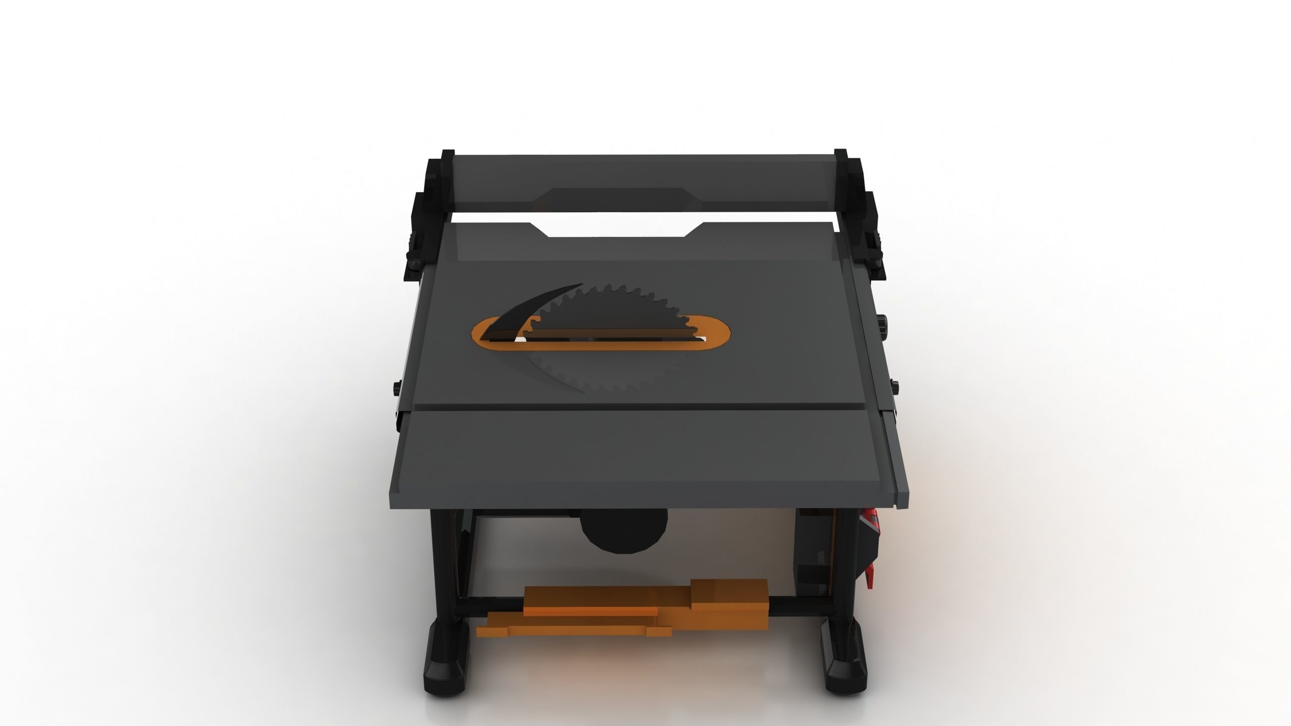 3D model Table saw VR / AR / low-poly | CGTrader