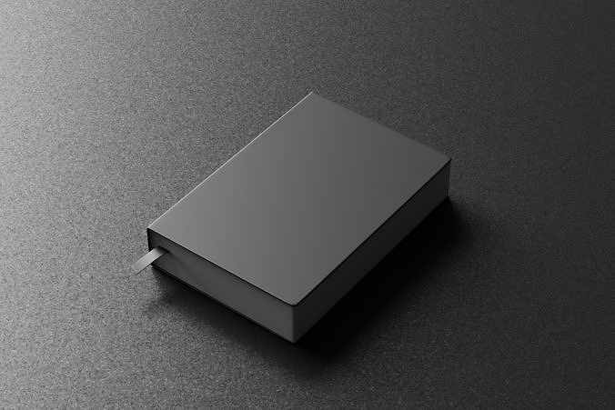 3D model Hard Cover Book VR / AR / low-poly | CGTrader