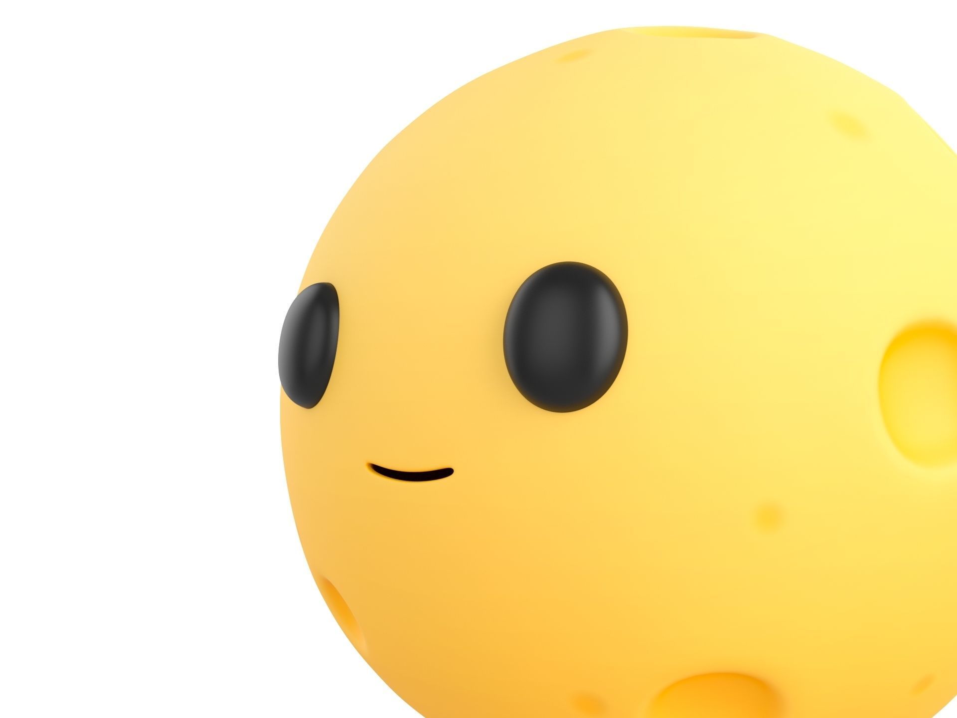 Character224 Moon 3D model | CGTrader
